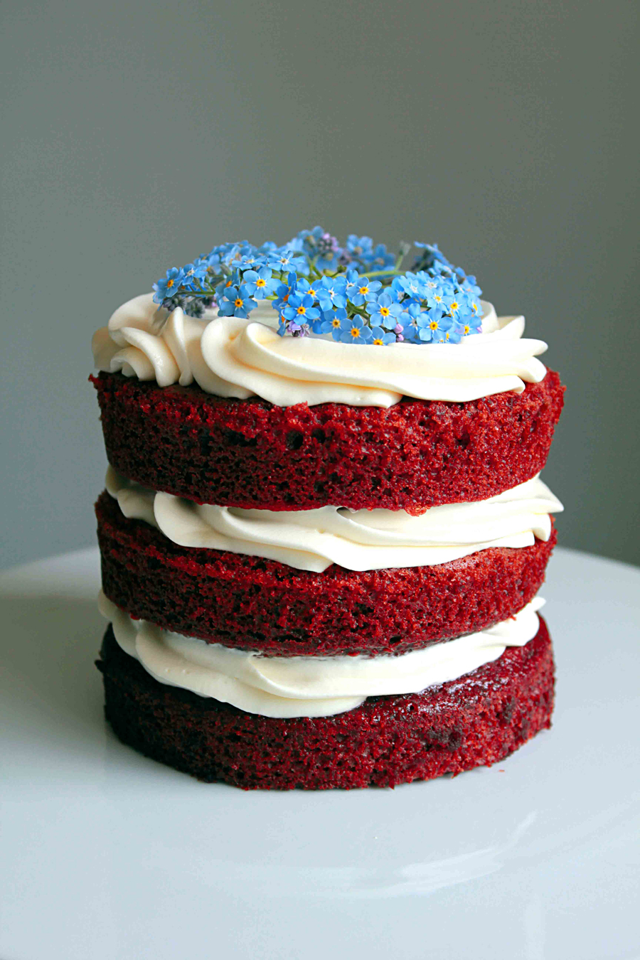Red Velvet Cake with Cream Cheese Frosting - Oh Sweet Day! Blog