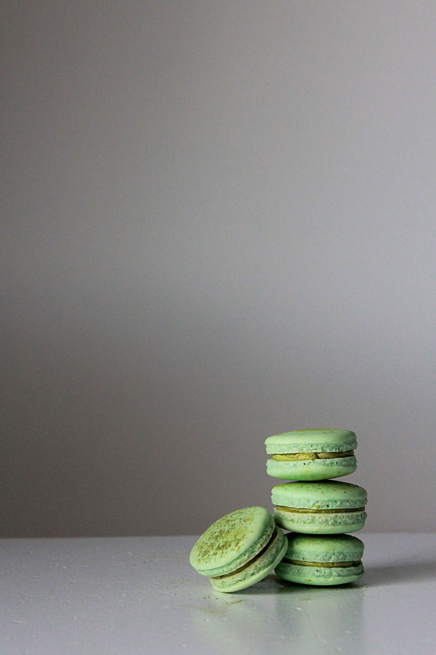 Matcha Green Tea Macarons - Oh Sweet Day! Blog