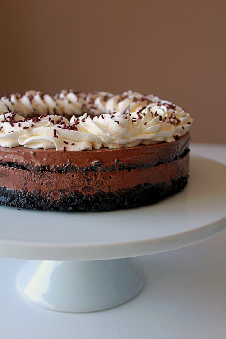 Double Chocolate Ice Cream Cake - Oh Sweet Day! Blog