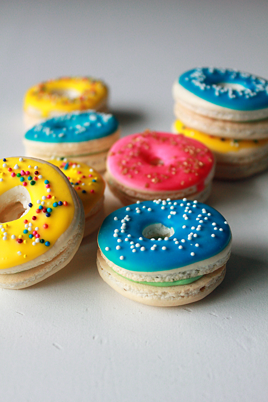 Donut Macarons - Oh Sweet Day! Blog