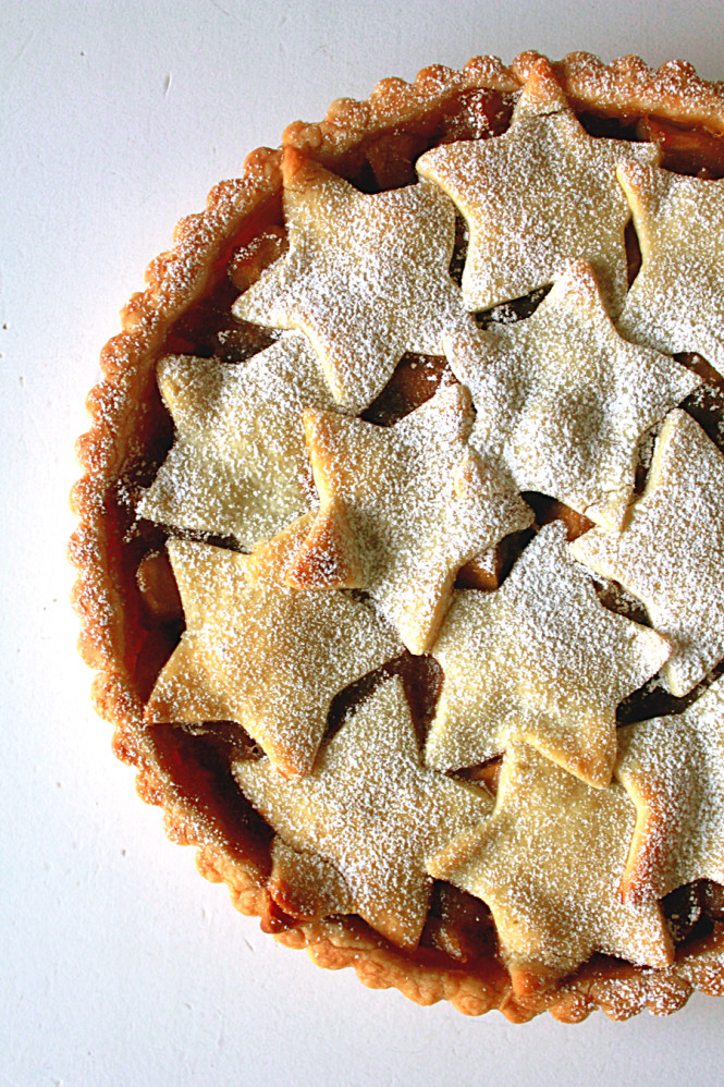 Apple Shortbread Pie - Oh Sweet Day! Blog
