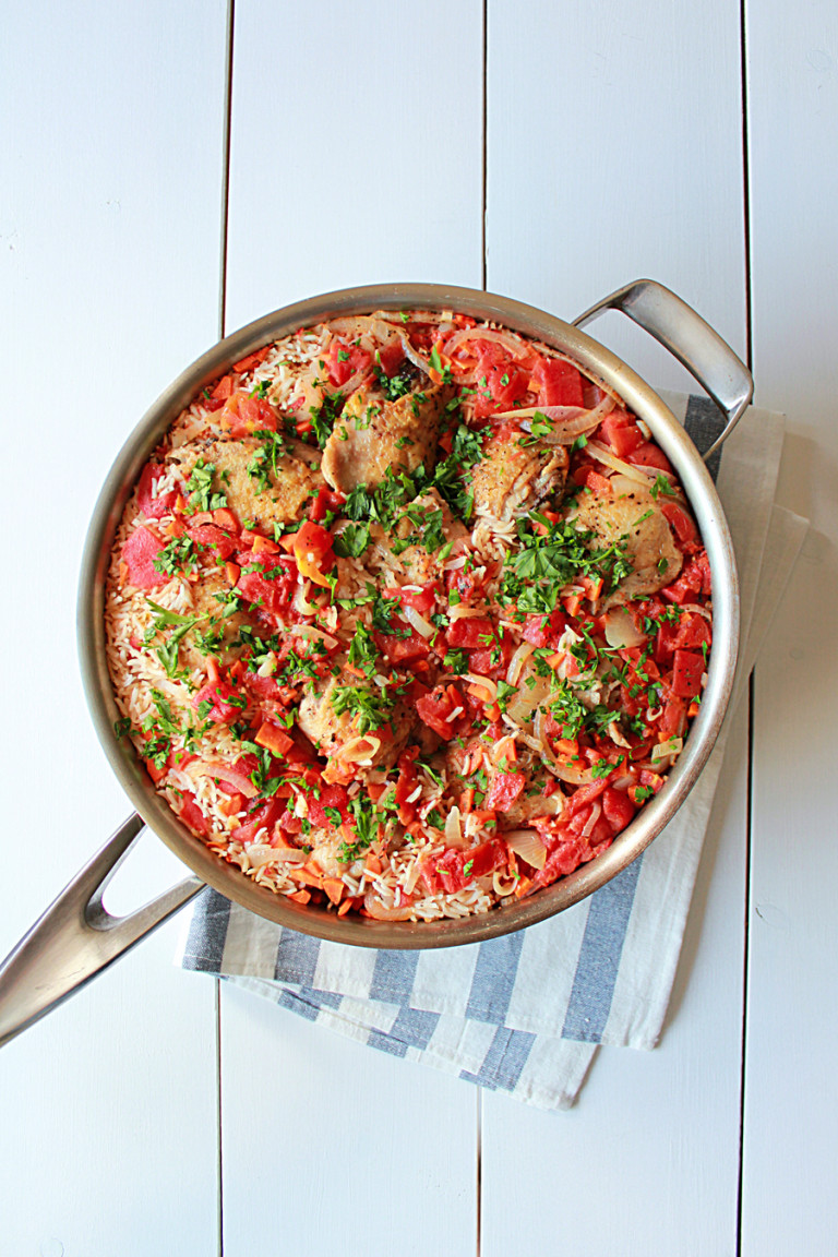 Chicken Paella - Oh Sweet Day! Blog