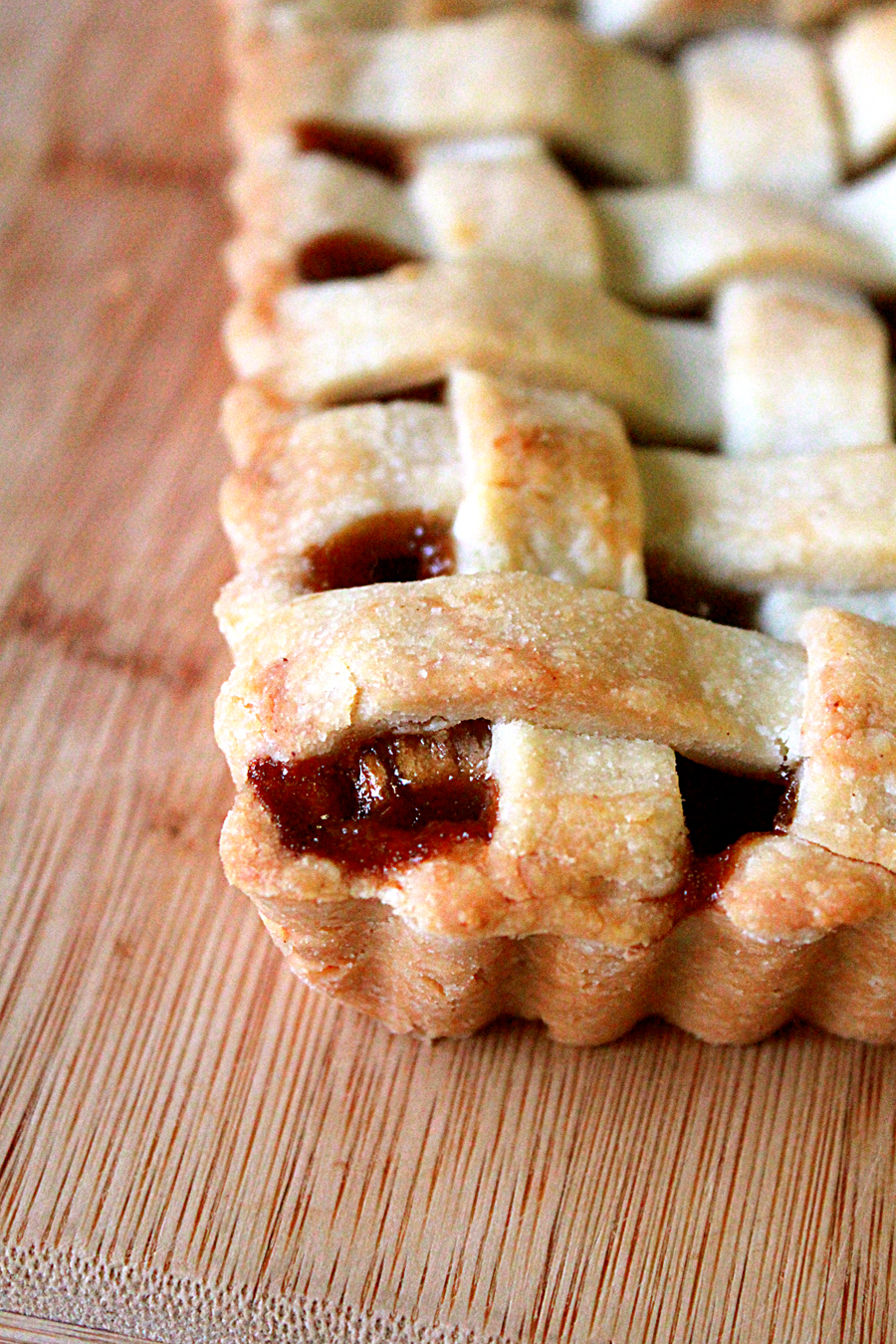 Maple Apple Lattice Shortbread Tart - Oh Sweet Day! Blog