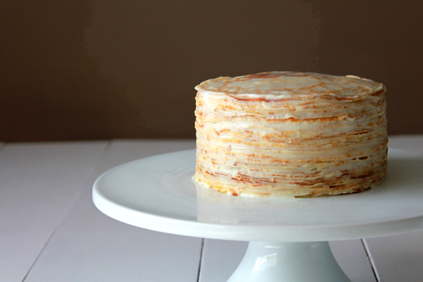 Creme Brulee Crepe Cake - Oh Sweet Day! Blog