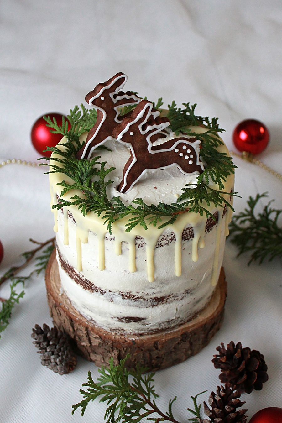 Chocolate Snow Cake - Oh Sweet Day! Blog